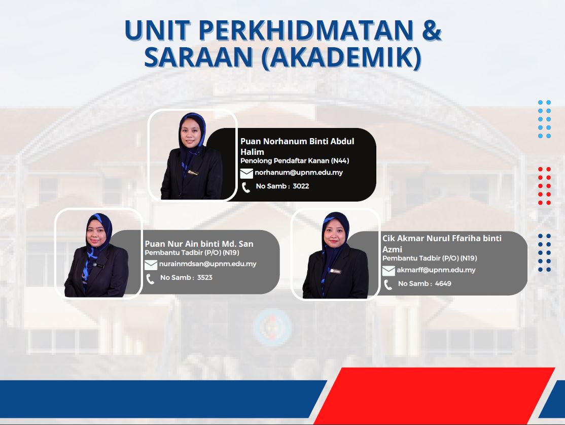 Unit Perkhidmatan Staf Akademik
